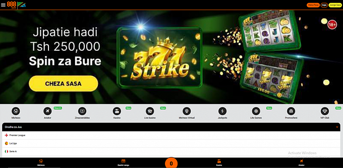 888bet TZ - Online Live Betting, Review, Free Bets and Offers in Tanzania 2025